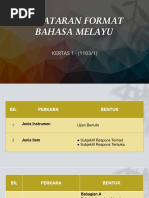 Latihan BM 1 Format Kertas Peperiksaan Gce o Level | PDF