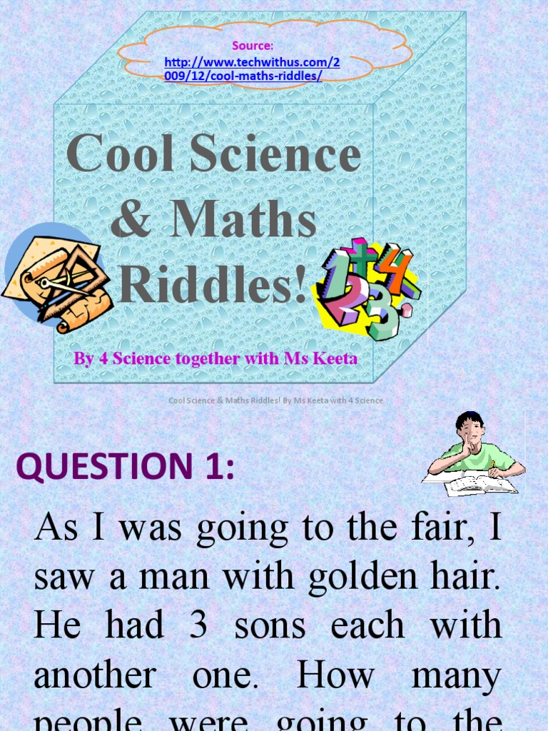 4 Science - Maths | PDF