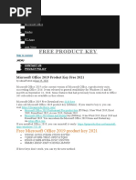 Microsoft Office 2016 Product Key For Professional Plus | PDF | Computers