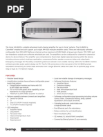 PRA-AD604 Amplifier, 600W 4-Channel Datasheet 51 en 24813835275 | PDF ...