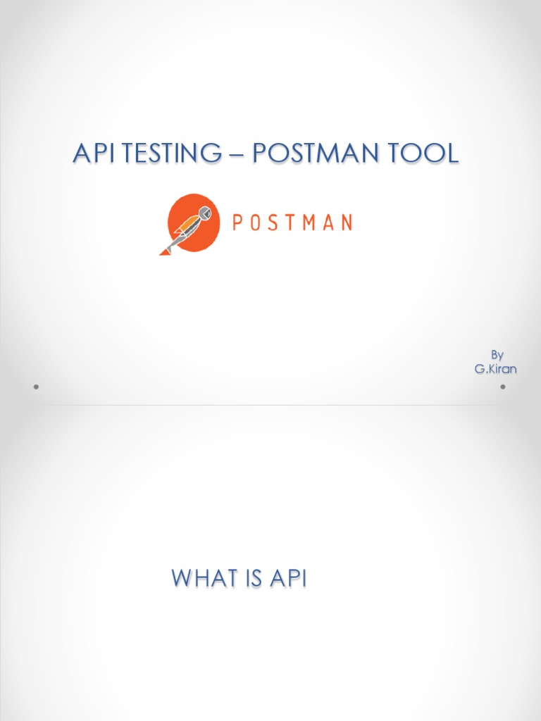 API Testing Using Postman | PDF | Representational State Transfer | Soap