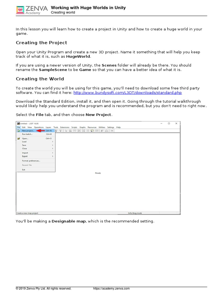 Working With Huge Worlds in Unity | PDF | Computer Science | Software