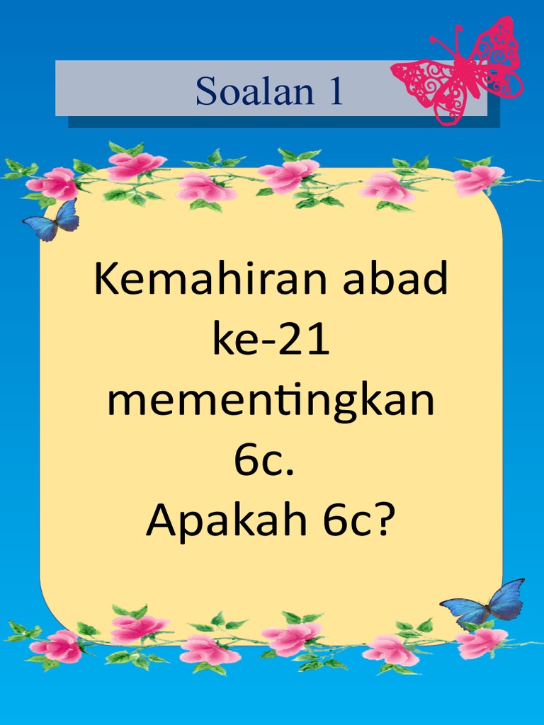 EDUP3053 SOALAN 1 Tutorial | PDF