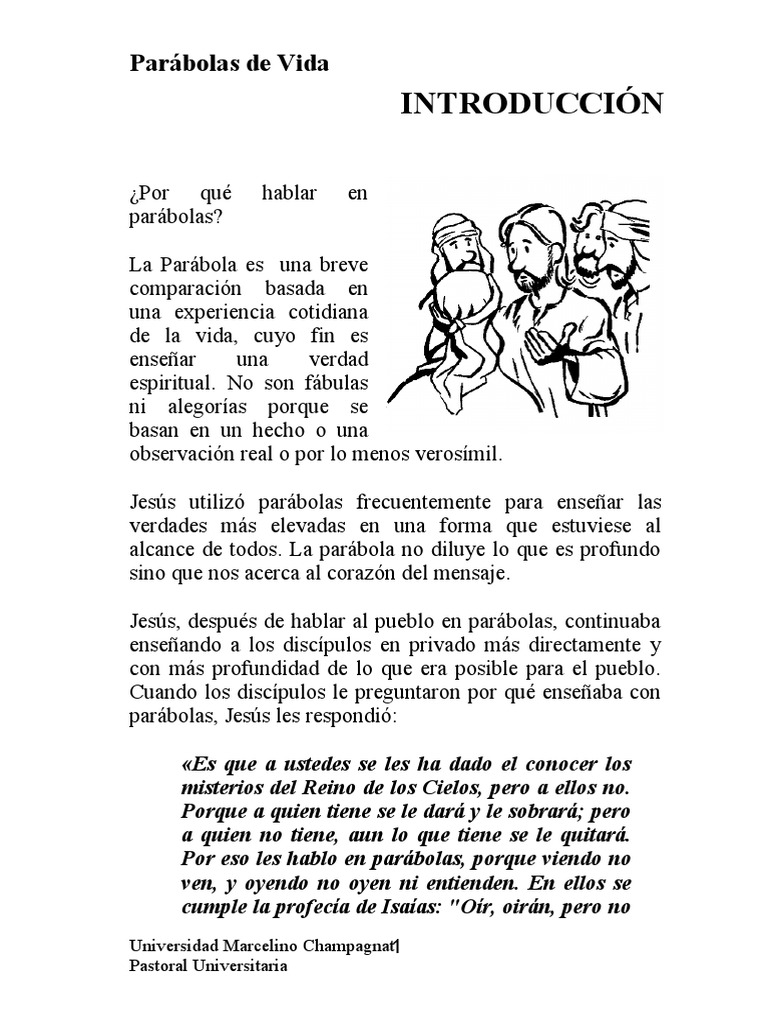 Libro Parabolas de Vida | PDF