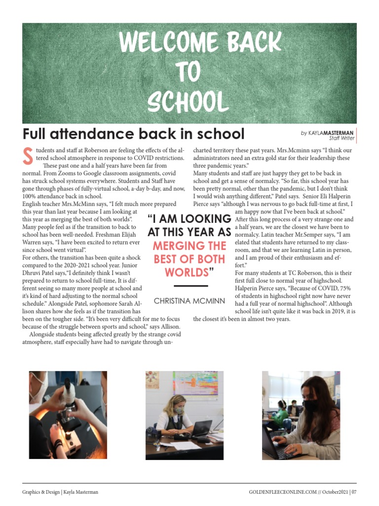 Back To School | PDF