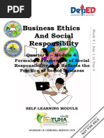 BUSINESS ETHICS - Q4 - Mod1 Responsibilities and Accountabilities of ...