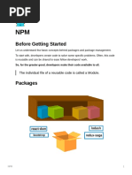 Node Js Cheat Sheet: Adam Odziemkowski | PDF | Client–Server Model | Representational State Transfer