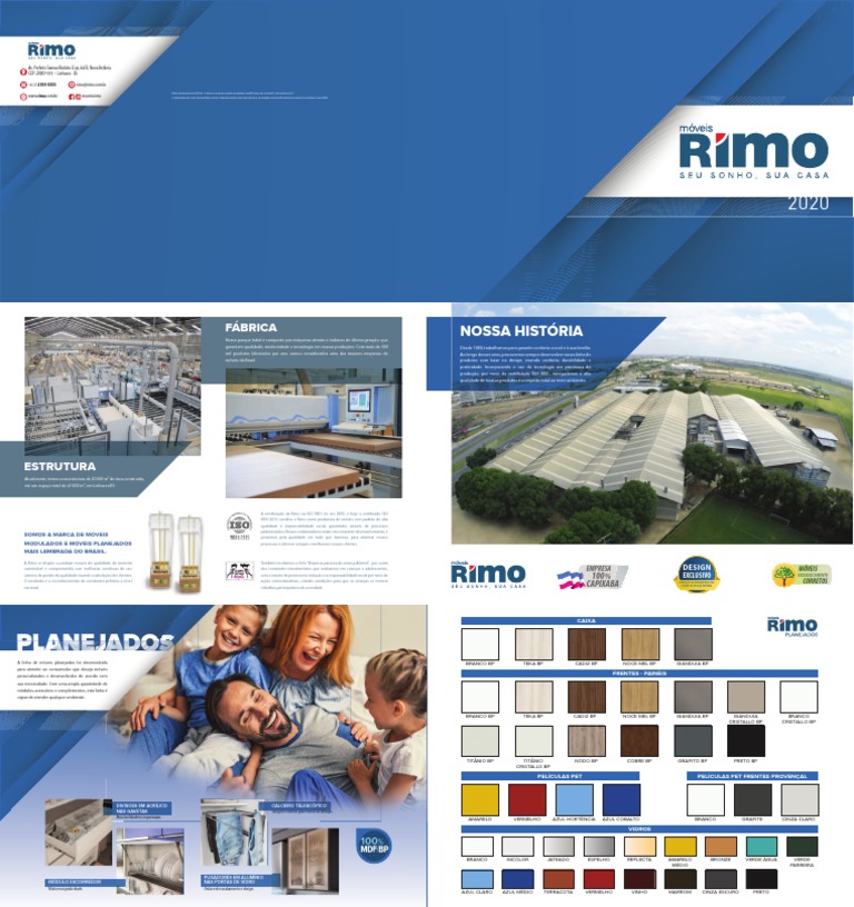 Catálogo Rimo 2020 - Site PDF | PDF | Qualidade (negócios) | ISO 9000