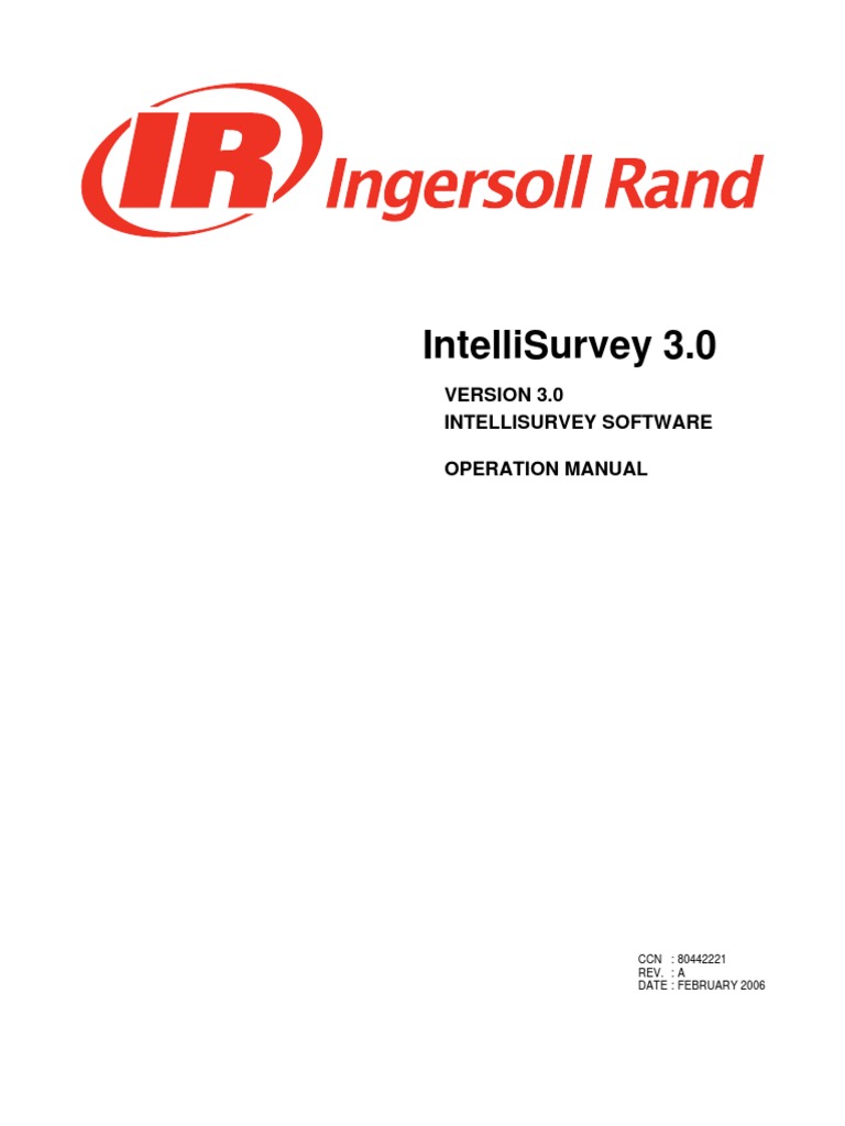 Intellisurvey 3.0: Intellisurvey Software Operation Manual | PDF ...