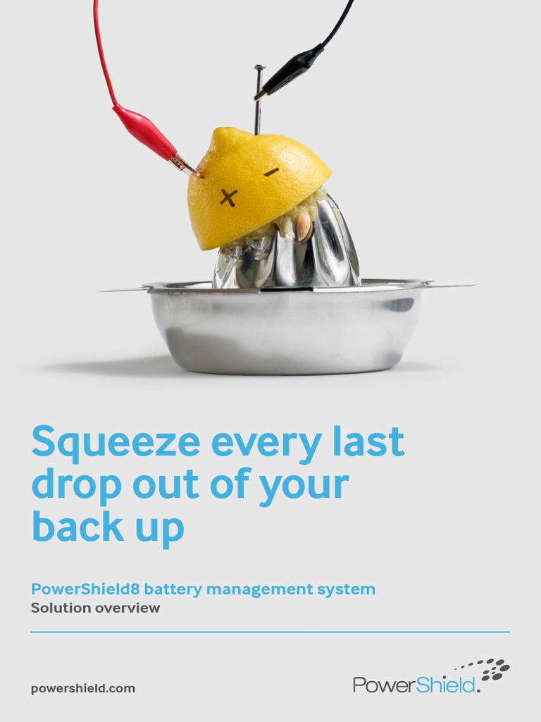 PowerShield 8 Solution Overview - 3.0 - 19 | PDF | Sensor | Analytics