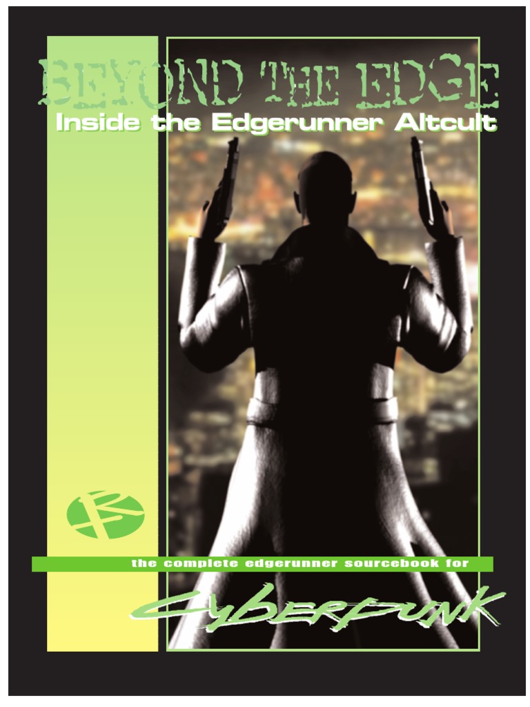 Cyberpunk v3 - RTG4160 AltCult Insider - Beyond The Egde | PDF