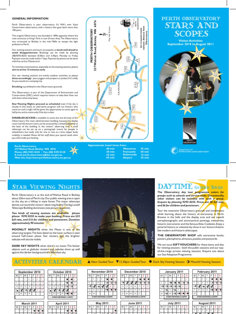 Perth Observatory | PDF | Astronomy | Moon