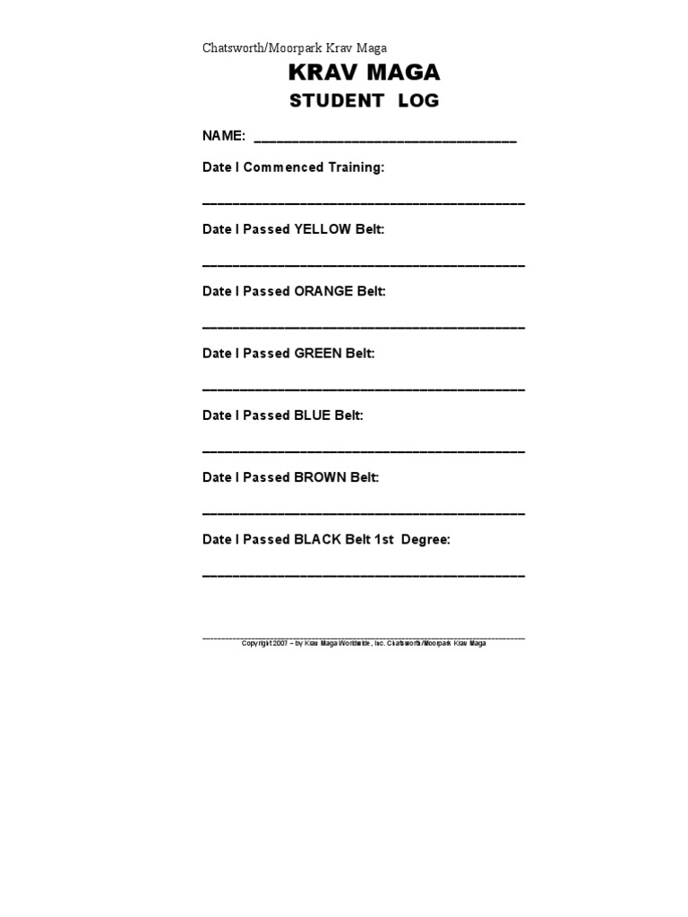 Krav Maga Handbook 2008 | PDF | Krav Maga | Combat Sports