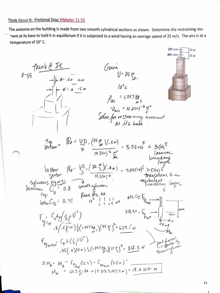 Calculating Drag Forces on Objects | PDF | Drag (Physics) | Physical ...