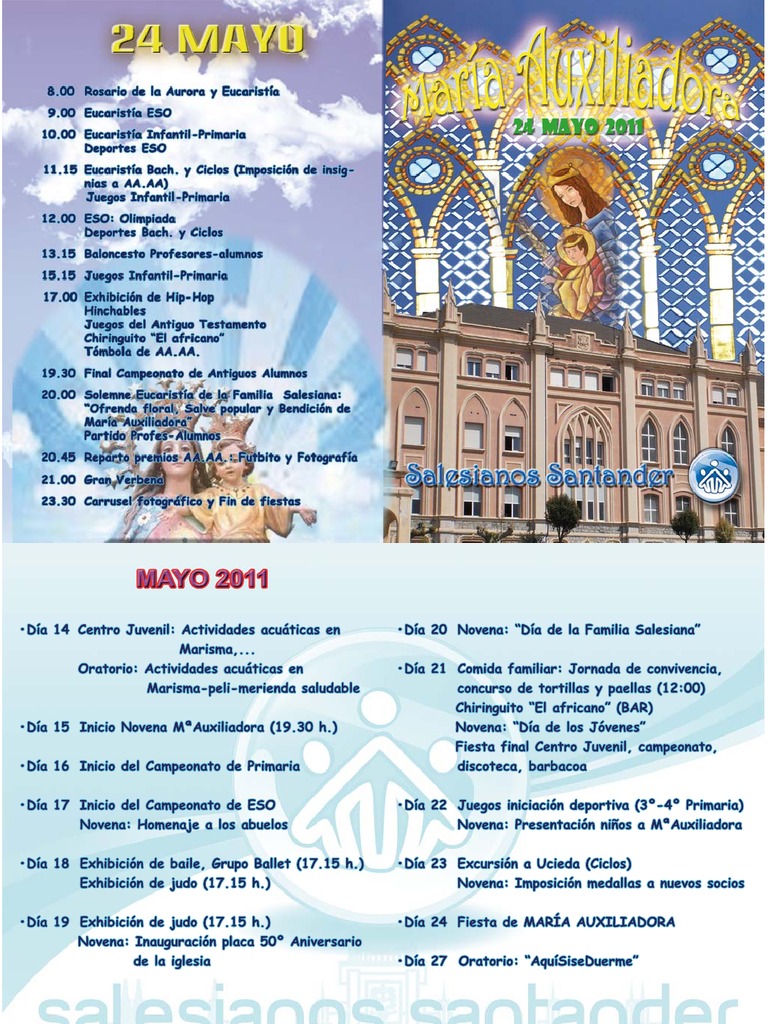 Díptico M Auxiliadora | PDF