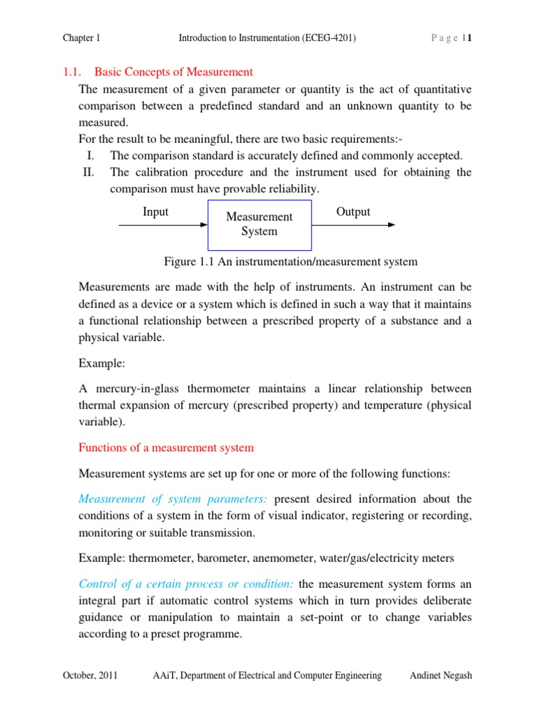 Instrumentation (Chapter 1,0) | PDF | Observational Error | Accuracy And Precision