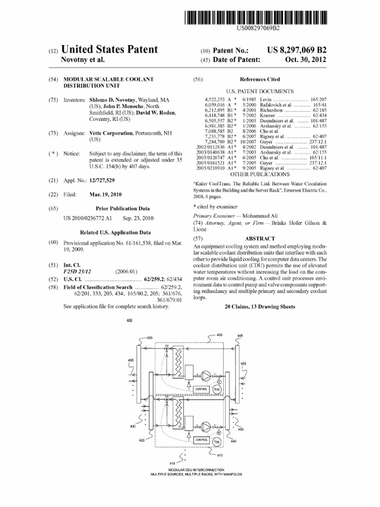 Modular Scalable Coolant Distribution Unit | PDF | Data Center | Heat ...