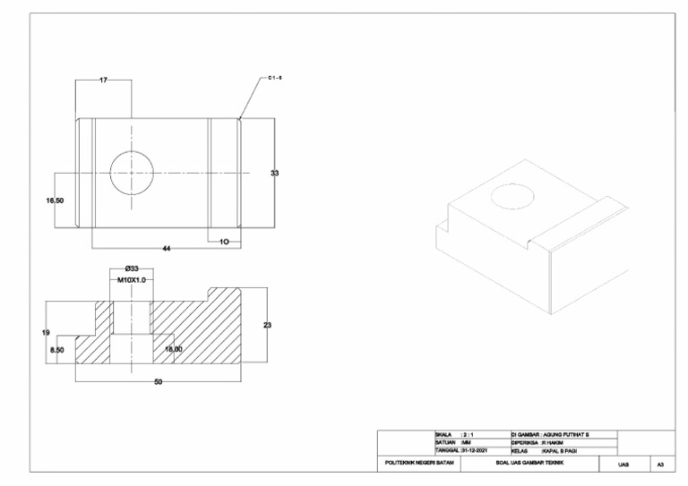 Uas Gamtek Agung Futihat S 2 | PDF