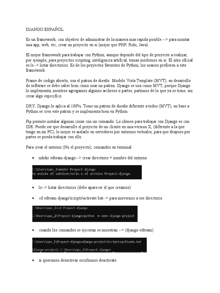 Django Español | PDF