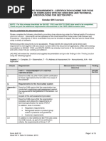 Gfsi FSSC 22000 Audit Checklist | PDF | Verification And Validation ...