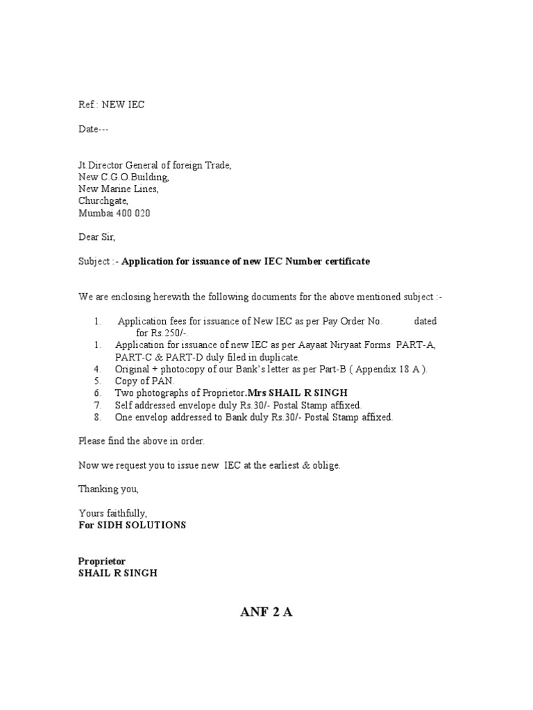 Abcl Proprietor-New Iec | PDF | Sole Proprietorship | Business