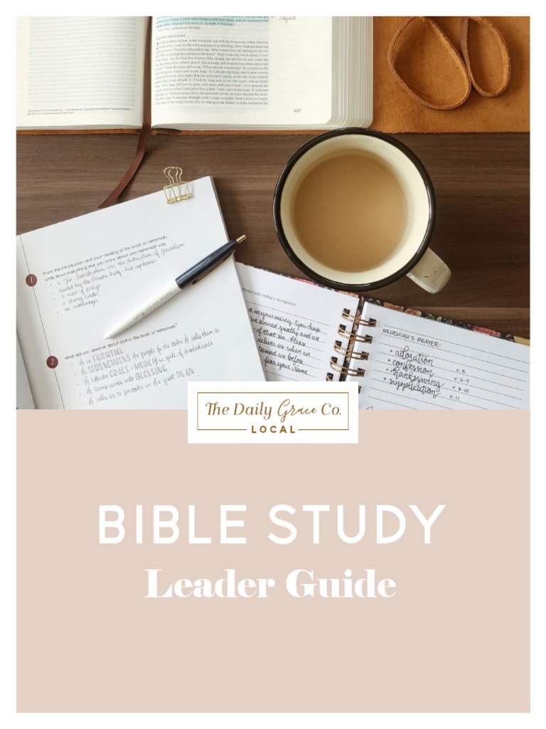 Bible Study Leader Guide-Update | PDF | Grace In Christianity | Prayer