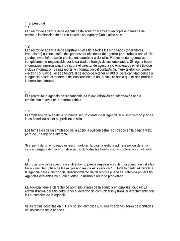Reglas ESP | PDF | Chat en linea | Red mundial