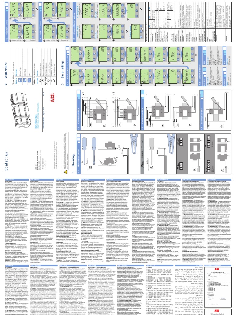 B21-B23-B24 Installation Manual | Download Free PDF | Physical ...