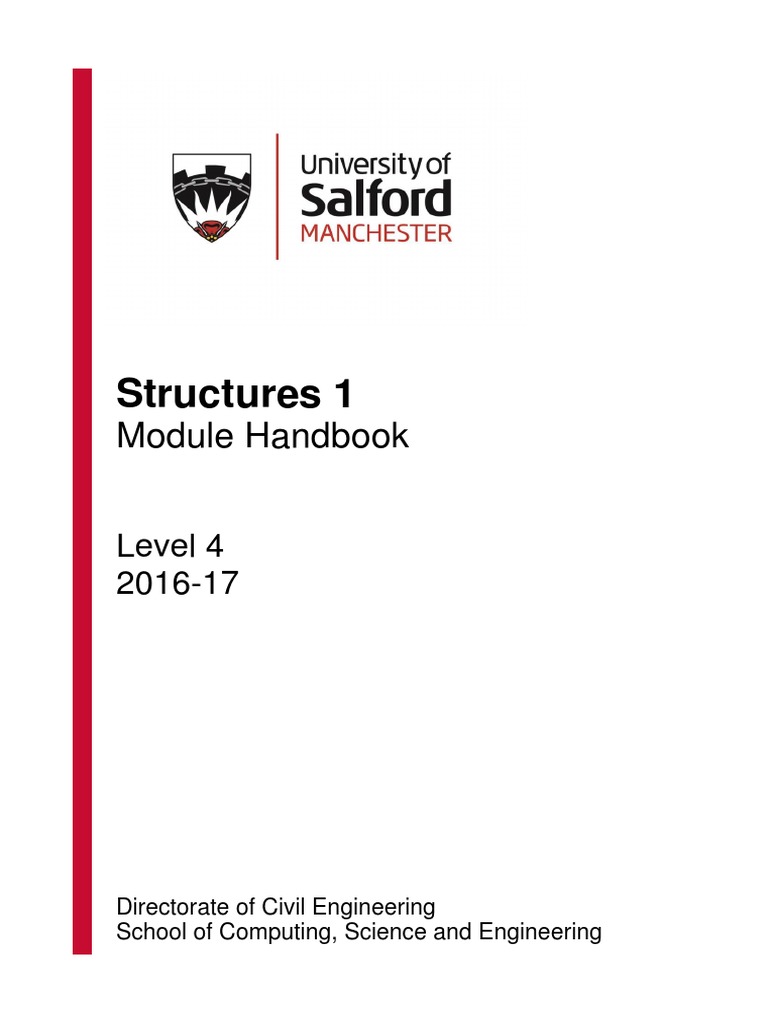 Structures Handbook 2016-17 | PDF | Bending | Buckling
