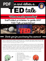 TED Talk Viewing Worksheet Guide | PDF | Linguistics | Human Communication