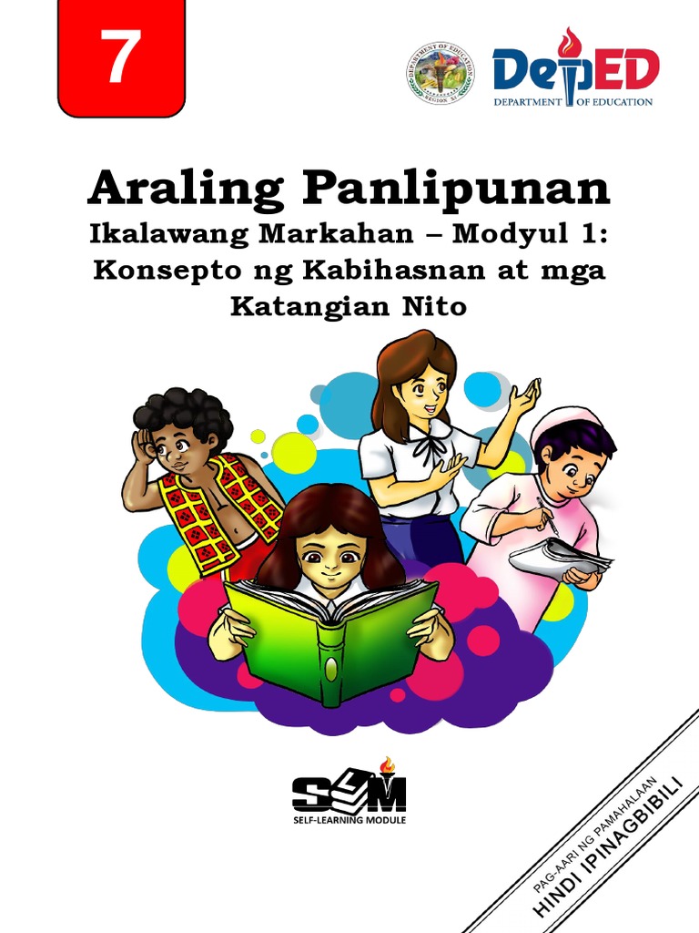 Ap7 q2 Mod1 Konsepto NG Kabihasnan at Mga Katangian Nito | PDF