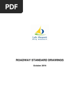 1390 Standard Drawings Roads 01 | PDF | Road | Transport