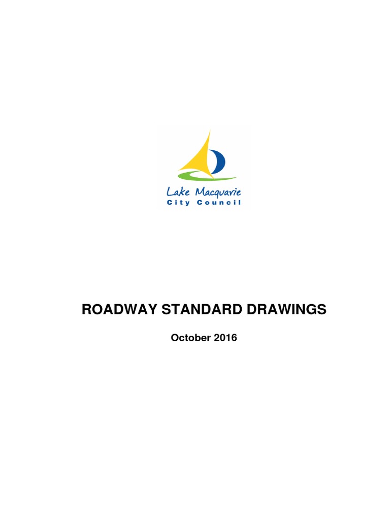 Roadway Standard Drawings: October 2016 | PDF | Sidewalk | Civil ...