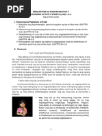 WEEK 1 ESP 7 2nd Quarter | PDF