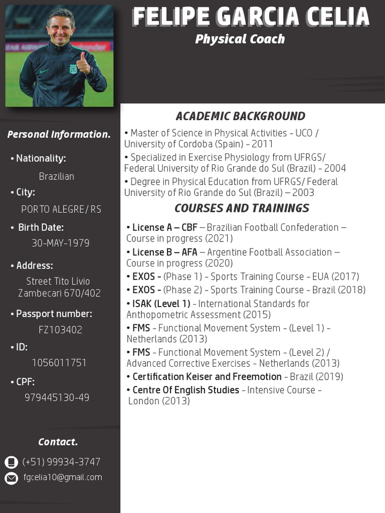 Felipe Celia - English | PDF | Association Football Clubs | Association ...