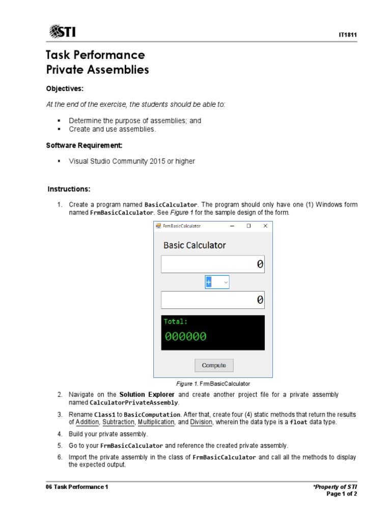 06 Task Performance 1 | PDF