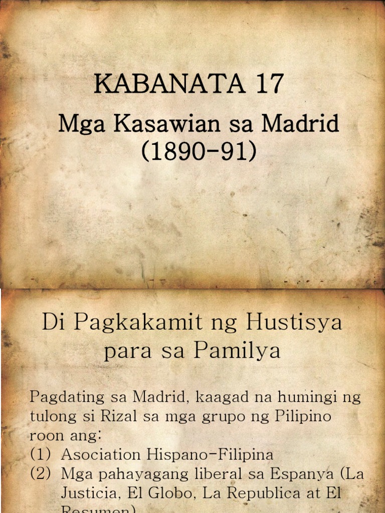 Kabanata 17 Rizal | PDF