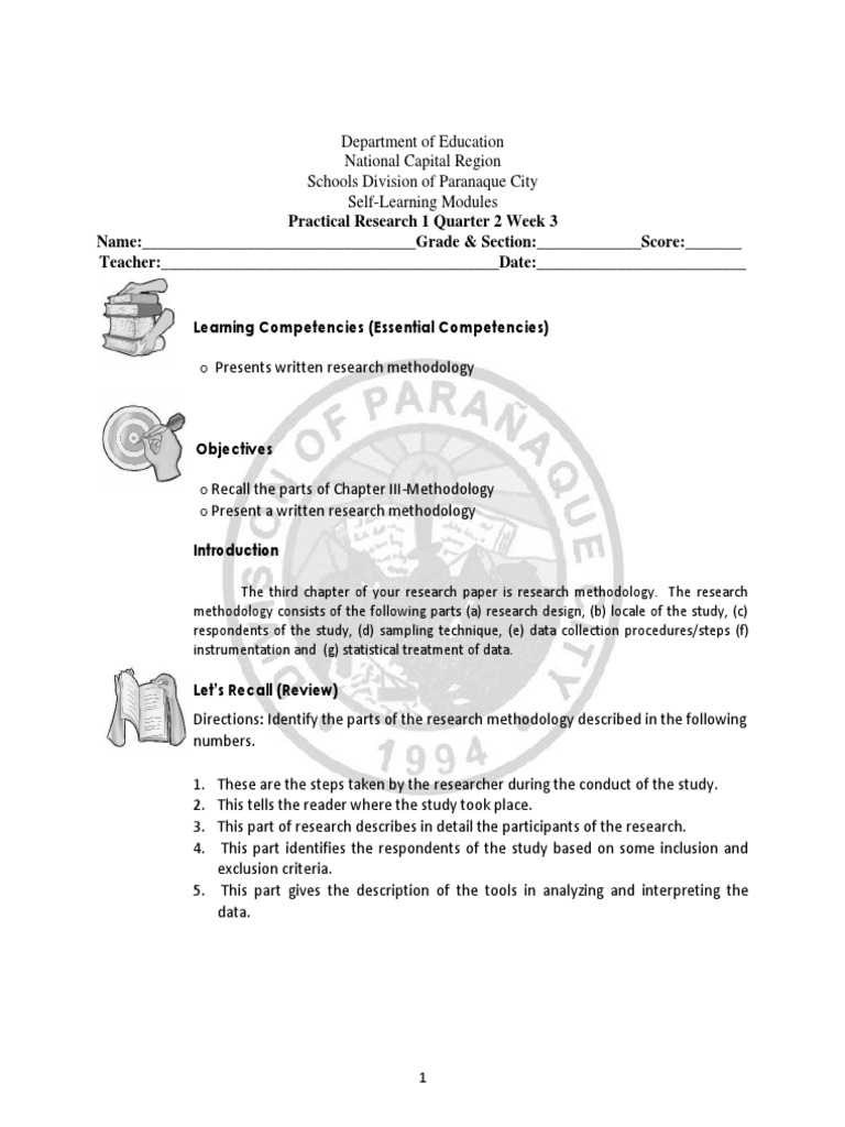 Learning Competencies (Essential Competencies) | PDF | Qualitative ...