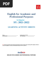 WEEK 3 EAPP Summarizing and Paraphrasing | PDF | Swot Analysis