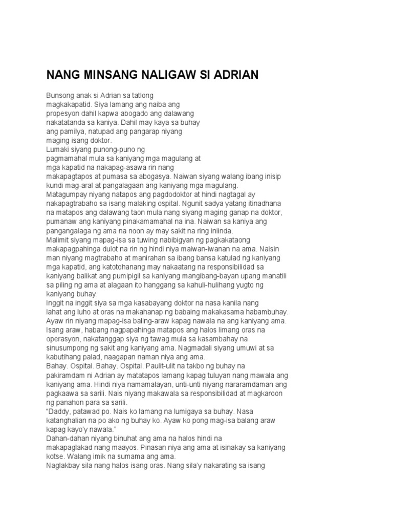 Akda Sa Filipino 9 1st Quarter | PDF