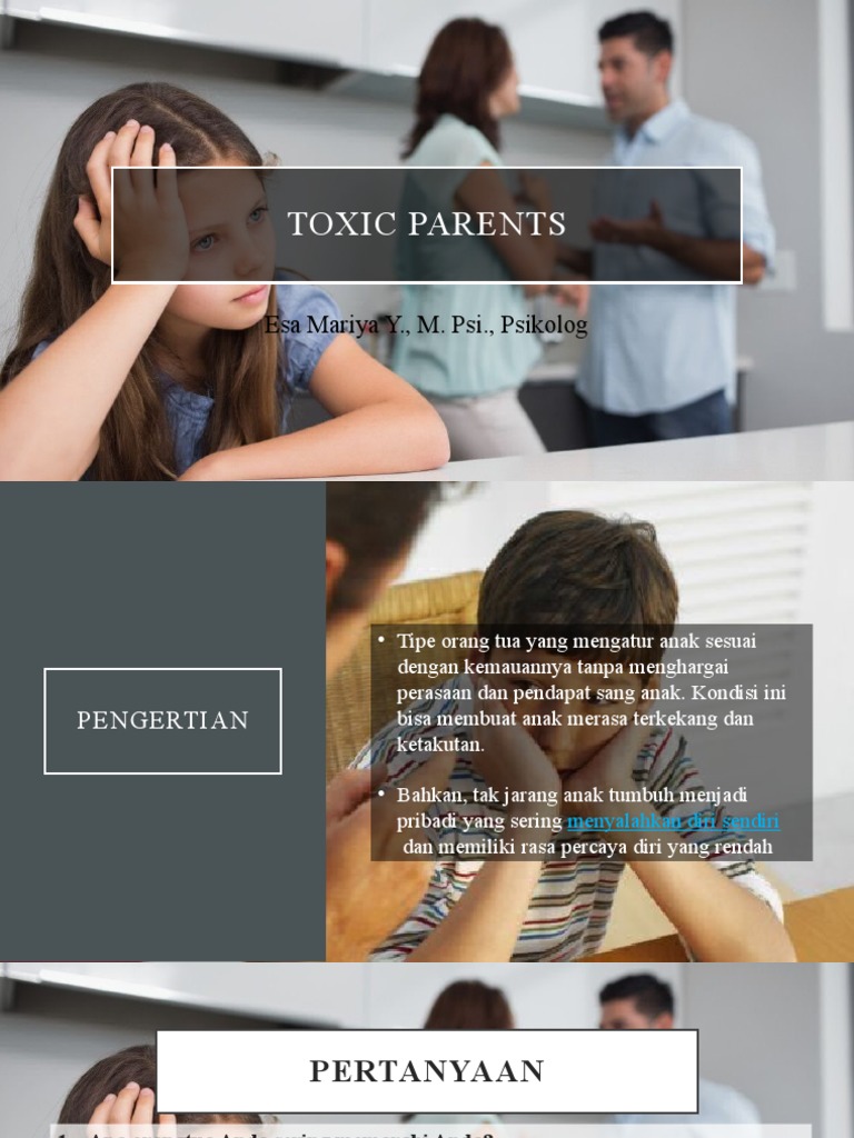 Toxic Parents | PDF
