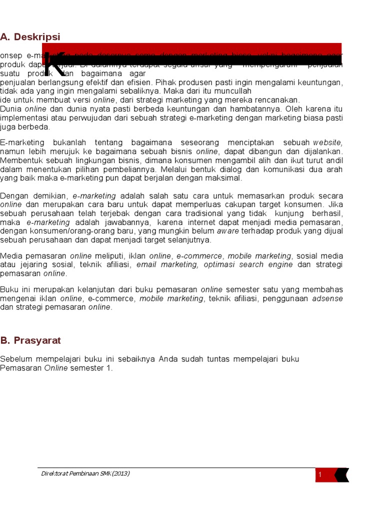 Modul Iklan Online | PDF