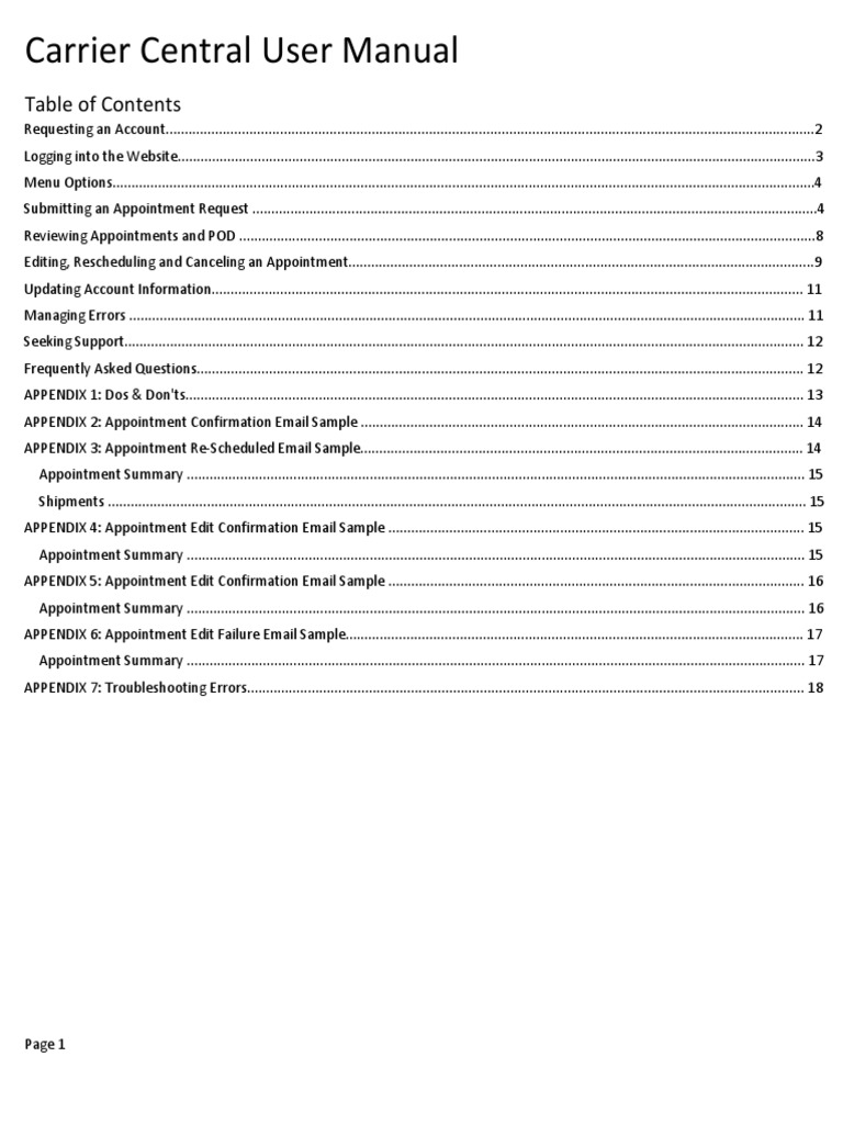 Comprehensive Guide to Scheduling and Managing Appointments Through the ...