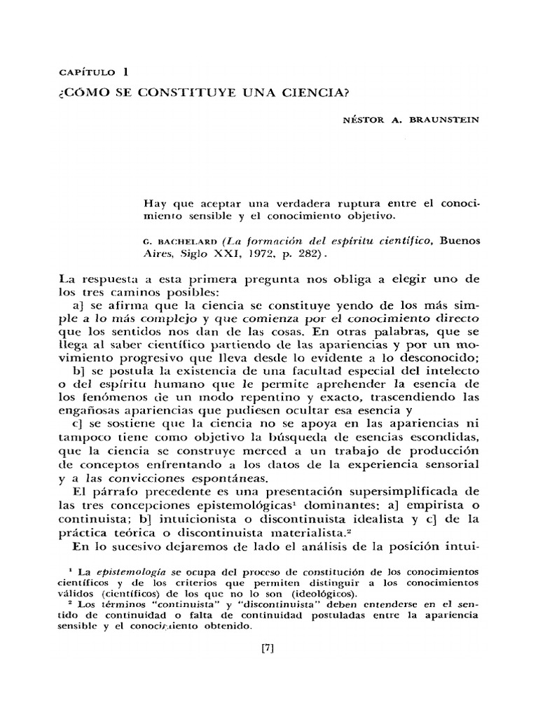 Braunstein, N., Pasternac, M, Et Al. (1991) - Psicología, Ideología y Ciencia. México - Siglo ...