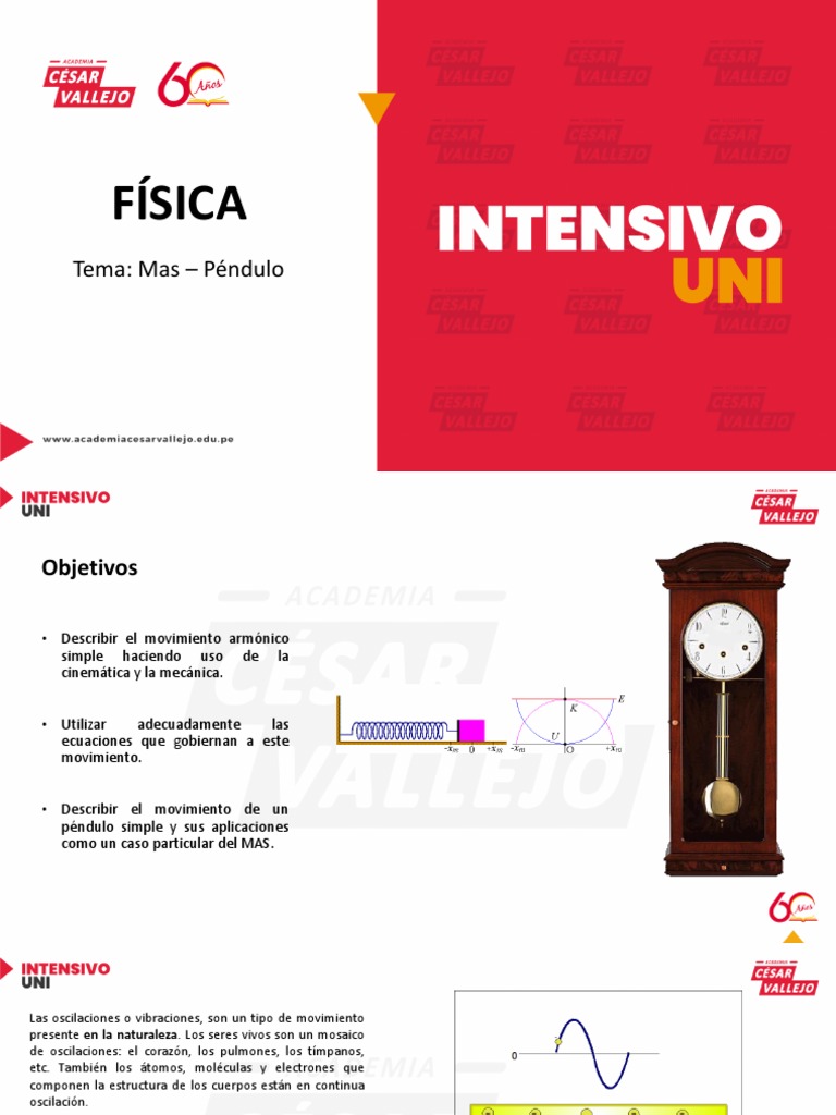 Teoria 7 Mas Péndulo Simple | PDF | Oscilación | Péndulo