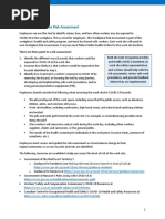 Young Worker Risk Assessment Sample | PDF | Personal Protective ...