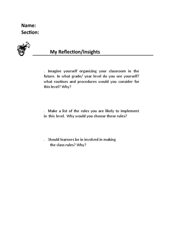 Classroom Management Questionnaire | PDF