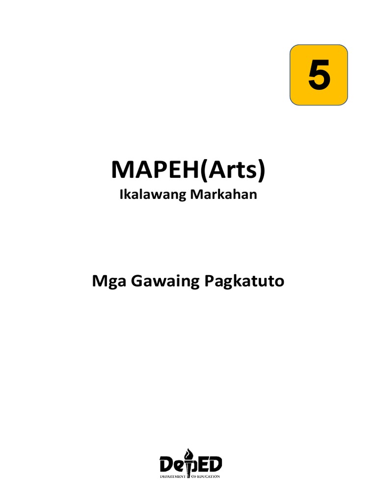 Grade 5 Q2 ARTS LAS | PDF | Vision