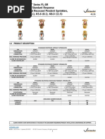 Victaulic V2703, V2707, V2704, V2708 Submittal | PDF | Fire Sprinkler ...