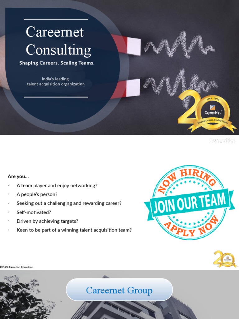 Careernet Consulting: Shaping Careers. Scaling Teams | PDF ...